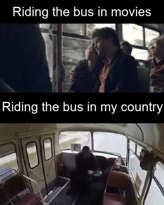 Riding the bus - Meme by Mustafafleur :) Memedroid