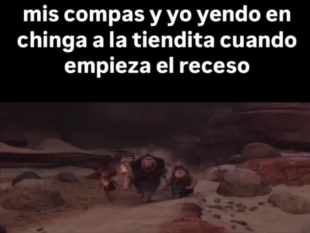 Mis compas y yo corriendo a la tiendita como si fuera maratón - Meme ...