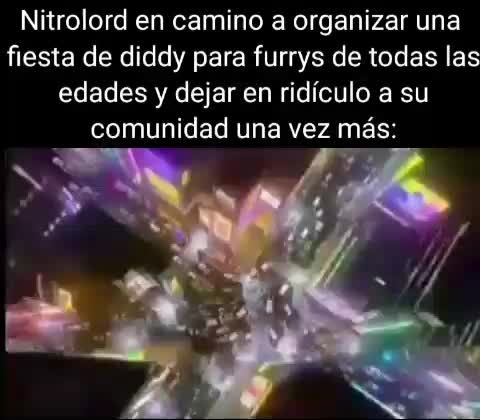 Contexto: Nitrolord es un youtuber furry de roblox, que hace unas ...
