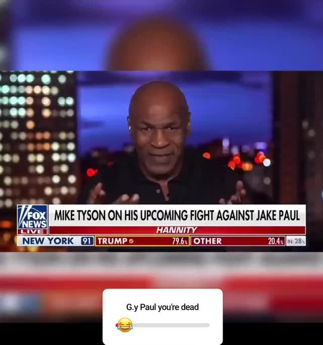 Mike Tyson about his fight with Jake Paul - Meme by Jungster :) Memedroid