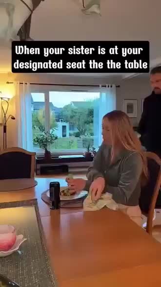 When your sibling is in your sacred chair - Meme by SweetCeci :) Memedroid