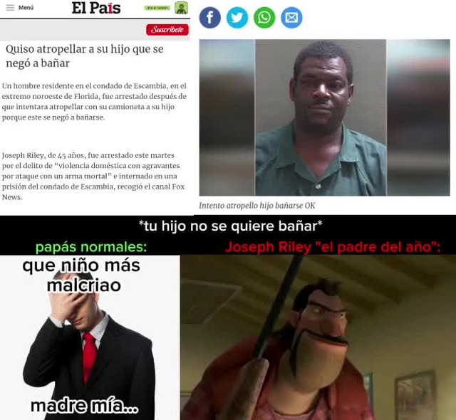 "¿Saben en qué se parecen tu cadavér y tú, hijo? Que ambos huelen mal" :trolldad: - Meme subido ...