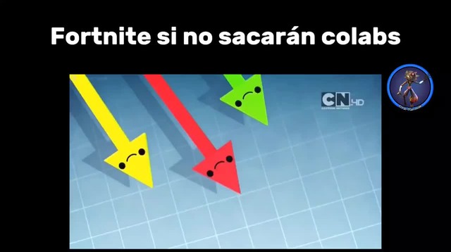 Fortnite si no sacara colabs: NOT STONKS - Meme by inepter :) Memedroid
