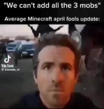 Minecraft april fools update - Meme by MonkeyRange :) Memedroid