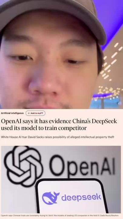 Chinese dude about DeepSeek - Meme by Kruegernapoleon :) Memedroid