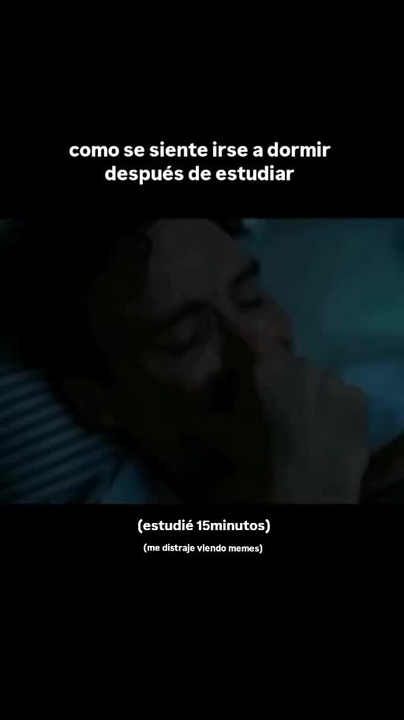 Estudié 15 minutos, vi 200 memes... y me gané una siesta - Meme subido ...