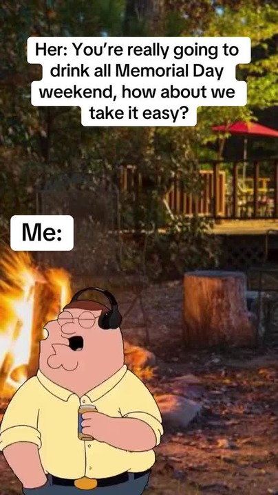 Her: don’t drink all weekend Me: red white and booze baby - Meme by ...