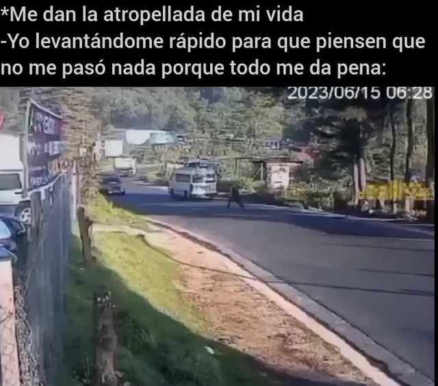 Seguiré mi camino, disculpe señor - Meme subido por Paradoxod :) Memedroid