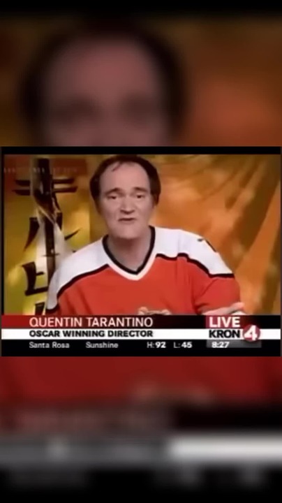 Quentin Tarantino being Quentin Tarantino. - Meme by KARGETER :) Memedroid