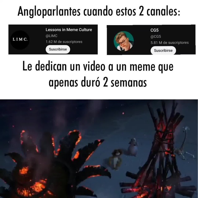 LIMC hace videos explicando un meme de forma seria creyeendose ...