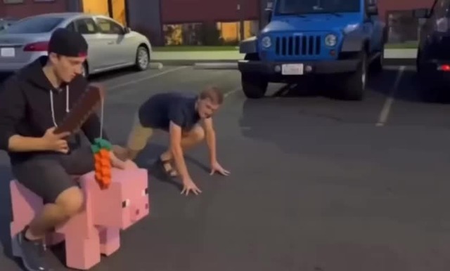 Minecraft pig raider - Meme by Ghxsty :) Memedroid