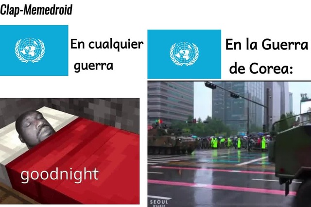 Como olvidar cuando la ONU se hizo anti-commie. - Meme subido por Clap ...