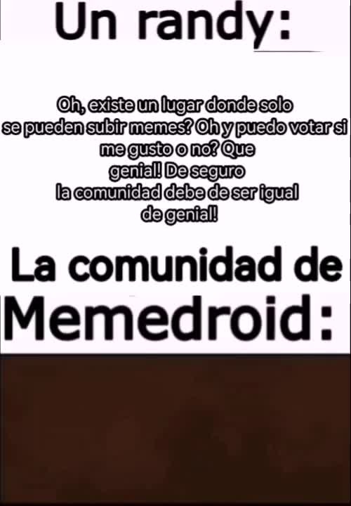 Este meme se lo dedico a mi amigo Luis, que piensa que Memedroid es un lugar agradable :yaoming ...