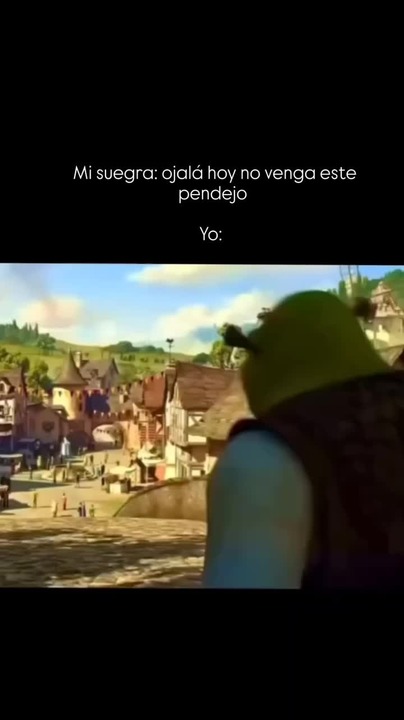 mi suegra rogando que no vaya y yo ya en la puerta - Meme subido por ...