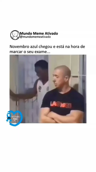 Novembro azul e o cotoco no - Meme subido por Jroliveira :) Memedroid
