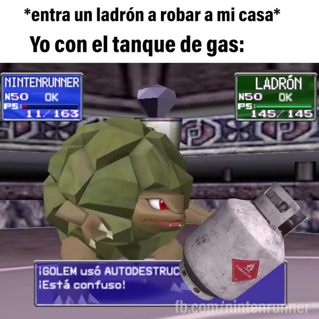 Ante robo usa este ataque - Meme subido por andrewtheidot :) Memedroid