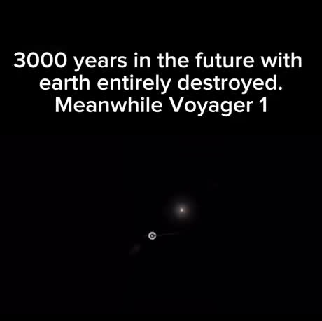 Voyager 1 just doing its thing - Meme by NETOArchy :) Memedroid