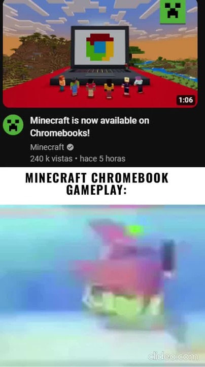 Minecraft Chromebook Gameplay - Meme by vegettotrue :) Memedroid