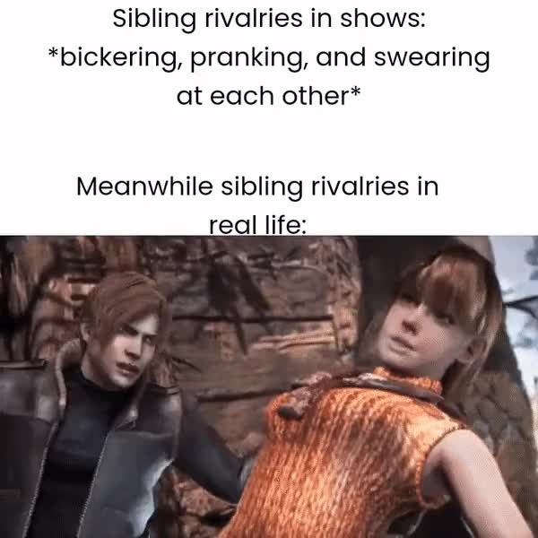 Siblings rivalries in real life - Meme subido por MemeTheVersed ...
