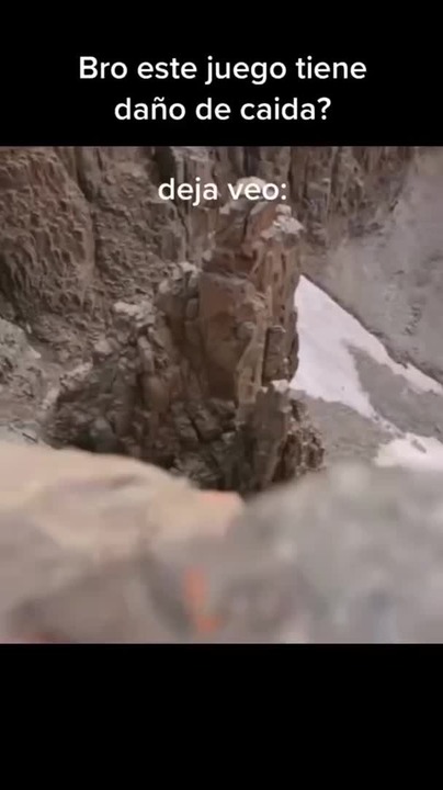 Comprobando el daño de caída - Meme subido por xanu98 :) Memedroid