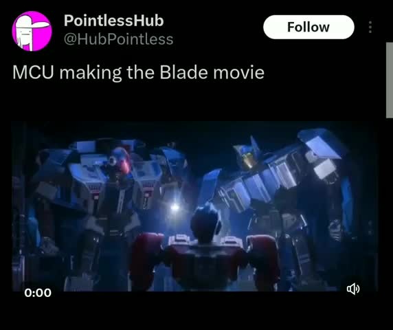 MCU making the Blade movie - Meme by ismokegkush :) Memedroid