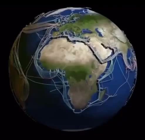 Internet fiber cables on Earth - Meme by badtropical :) Memedroid