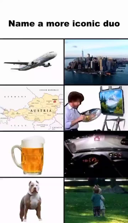 Nombra un duo más icónico - Meme subido por MENAVK :) Memedroid