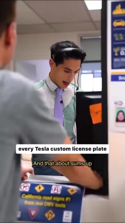 Custom plates for a new Tesla - Meme subido por schizoidman :) Memedroid
