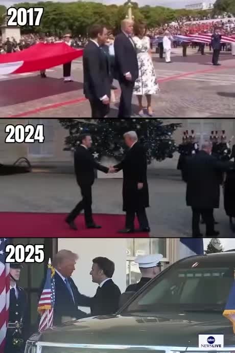 Trump vs Macron handstand battle - Meme by Skaint :) Memedroid