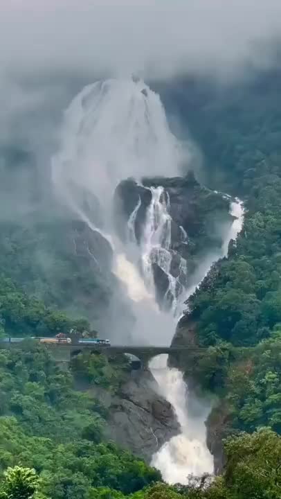 Dudhsagar Falls - Goa (India) - Meme by schizoidman :) Memedroid