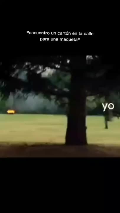 Yo cogiendo un cartón de la calle para mi maqueta - Meme subido por ...