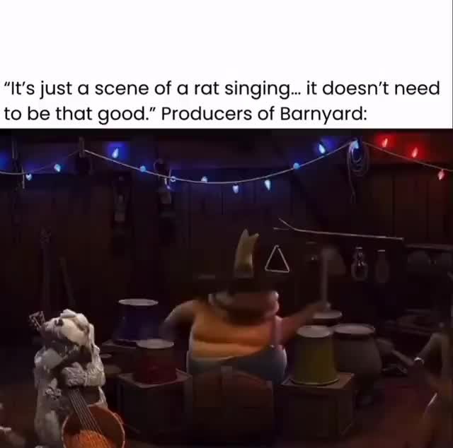 Why is the rat singing like it's his last gig - Meme by Alivetipo ...