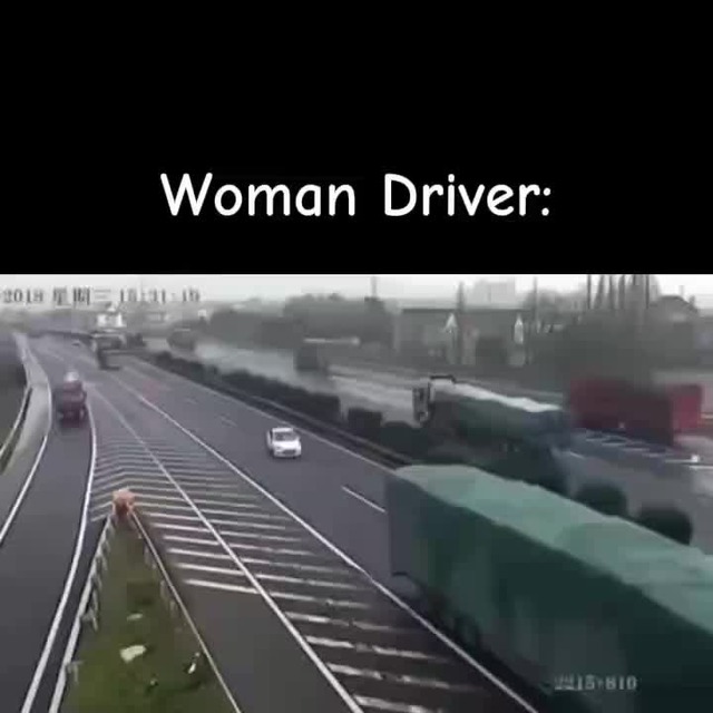Woman Driver - Meme subido por Shiro_34 :) Memedroid