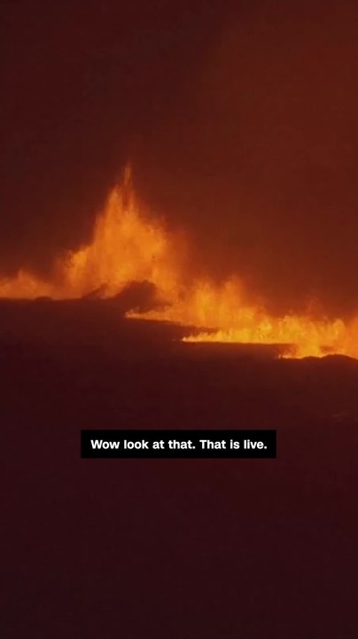 Volcano in Iceland erupts after weeks of earthquakes - Meme by Peebee ...