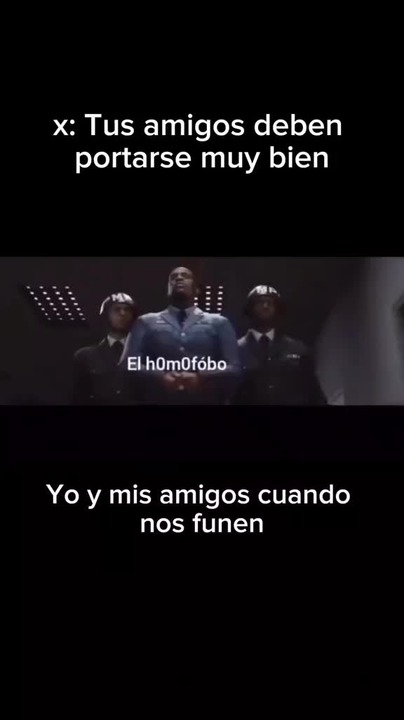 No me río porqué literalmente mis amigos son así. - Meme by ...