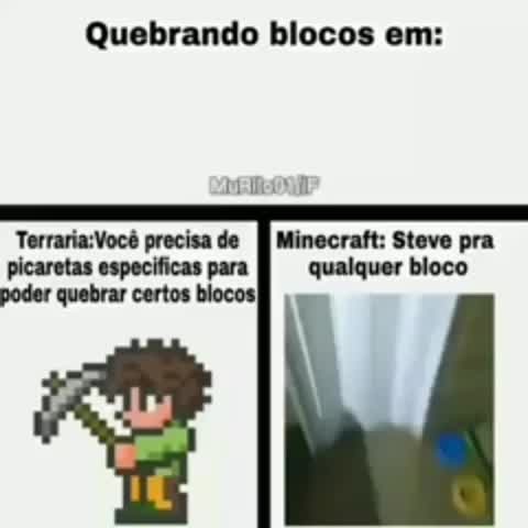 Terraria vs Minecraft - Meme by NexusVortex :) Memedroid