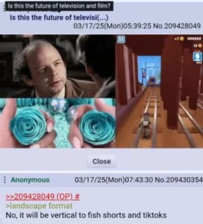 The future of TV is vertical and I'm not ready - Meme by Kratosmxlevel :) Memedroid