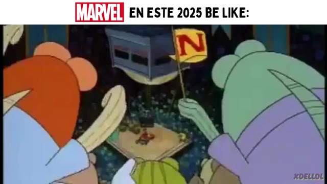 tal vez haga más memes así, bueno, yo si le tengo fe a thunderbolts ...