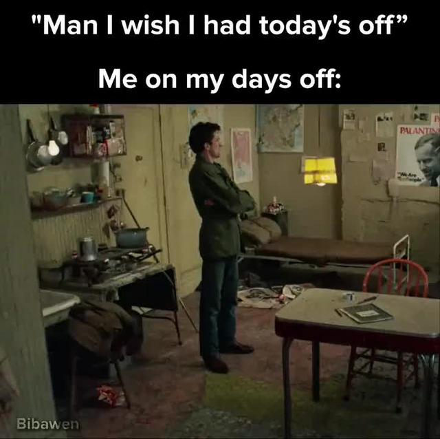 Day off - Meme by Knot_daddy :) Memedroid
