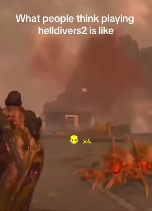 Helldivers 2 gaming - Meme by blackbirdjay :) Memedroid