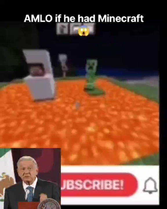 AMLO si tuviera Minecraft - Meme subido por Mexichango5orgulloso ...