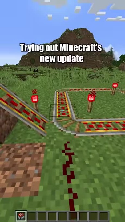 Trying out Minecraft's new update - Meme by moldnugget :) Memedroid