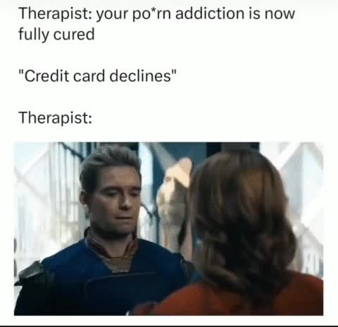 Card declined at the therapist - Meme by roawesome :) Memedroid