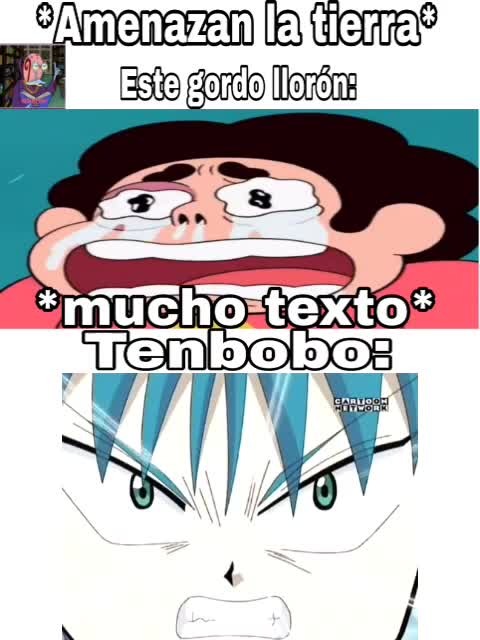 Es un personaje de Bobobo - Meme subido por Gharim :) Memedroid