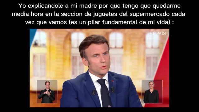 Yo explicando a mi madre porque hay que ir a ver los juguetes - Meme ...