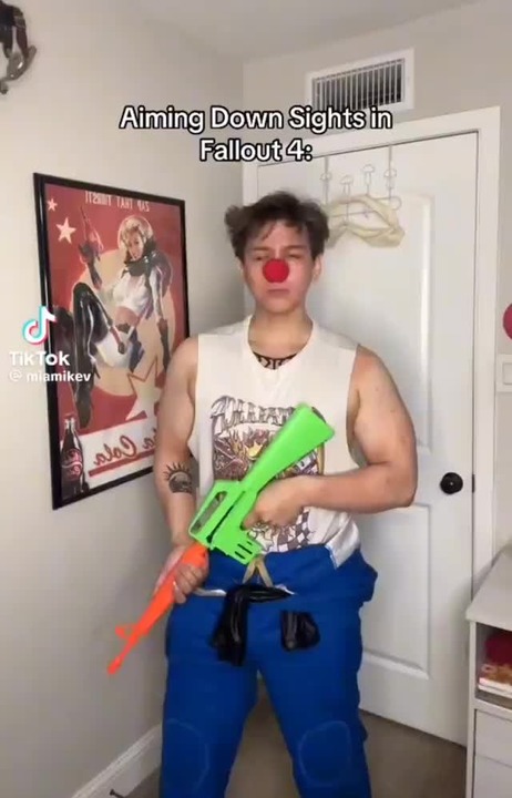 ADS in Fallout 4 be like: you aiming or admiring the trees? - Meme by ...