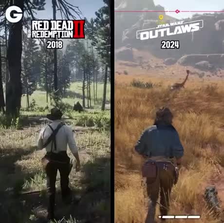 RDR2 vs Star Wars outlaws - Meme by Kruegernapoleon :) Memedroid