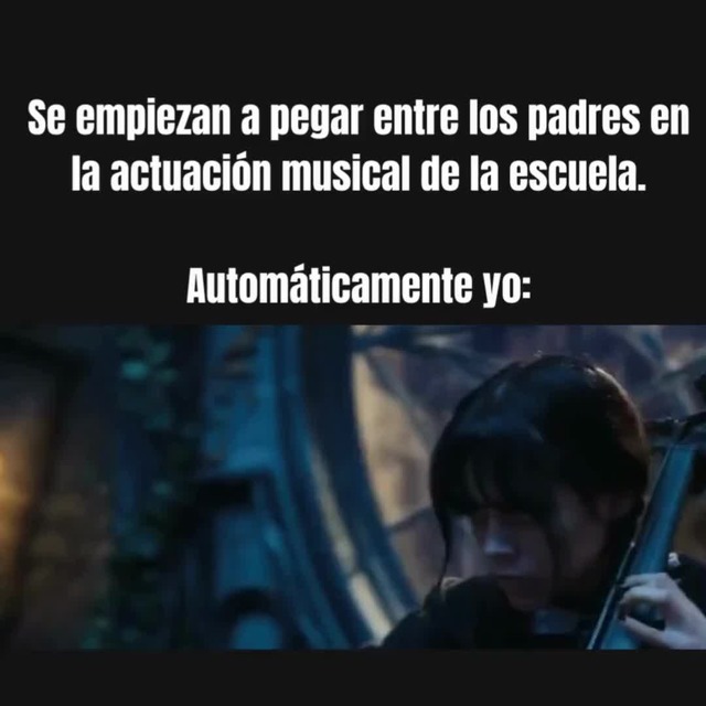 Meme original con la nueva serie de Miércoles/merlina addams - Meme by ...
